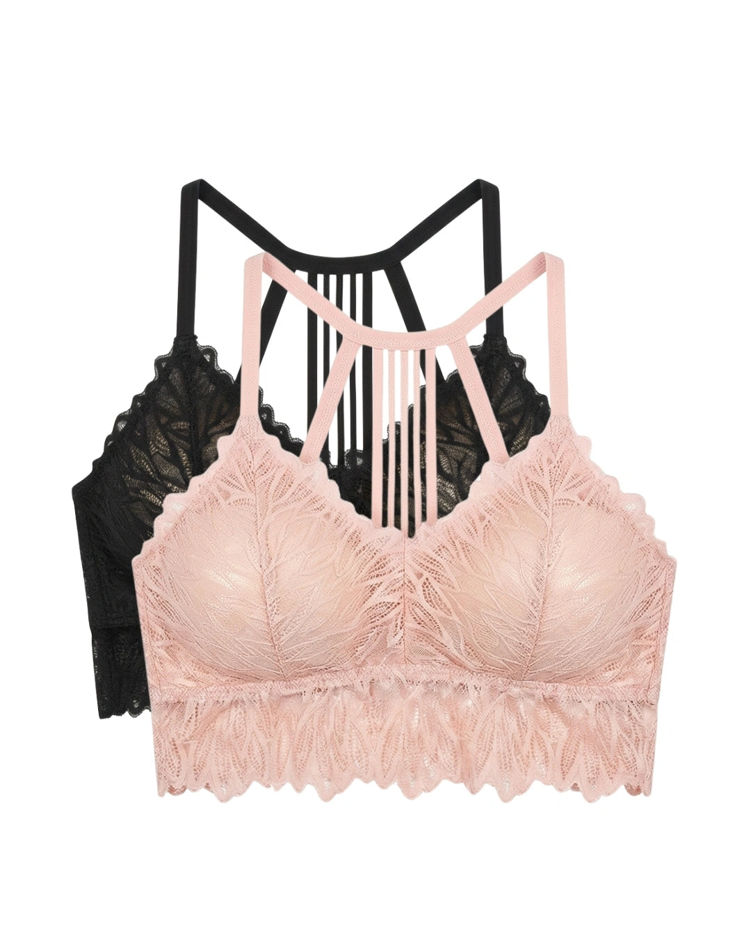 Buy Now | Sajiero Pink Floral Casual Padded Bra