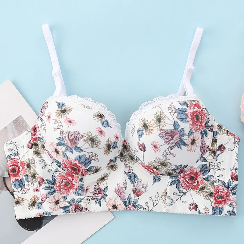 Buy Now | Sajiero Della Floral Padded Bra and Panty Set